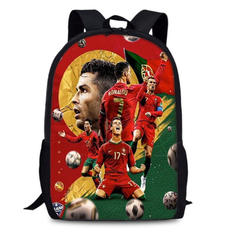 Cristiano-Ronaldo backpack CR7 football star 15 inch single-layer ...