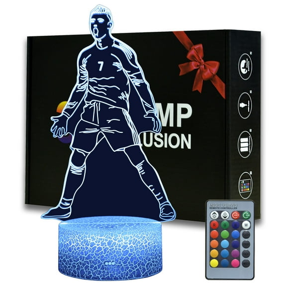 Cristianos Figure Led Night Light for Home Decor Touch Sensor Color ...