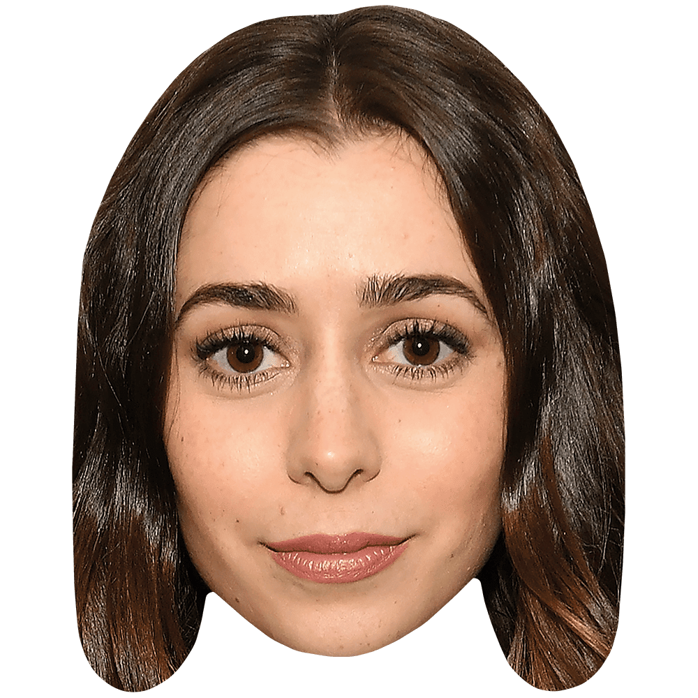 Cristin Milioti (Brown Hair) Celebrity Mask, Flat Card Face, Fancy ...