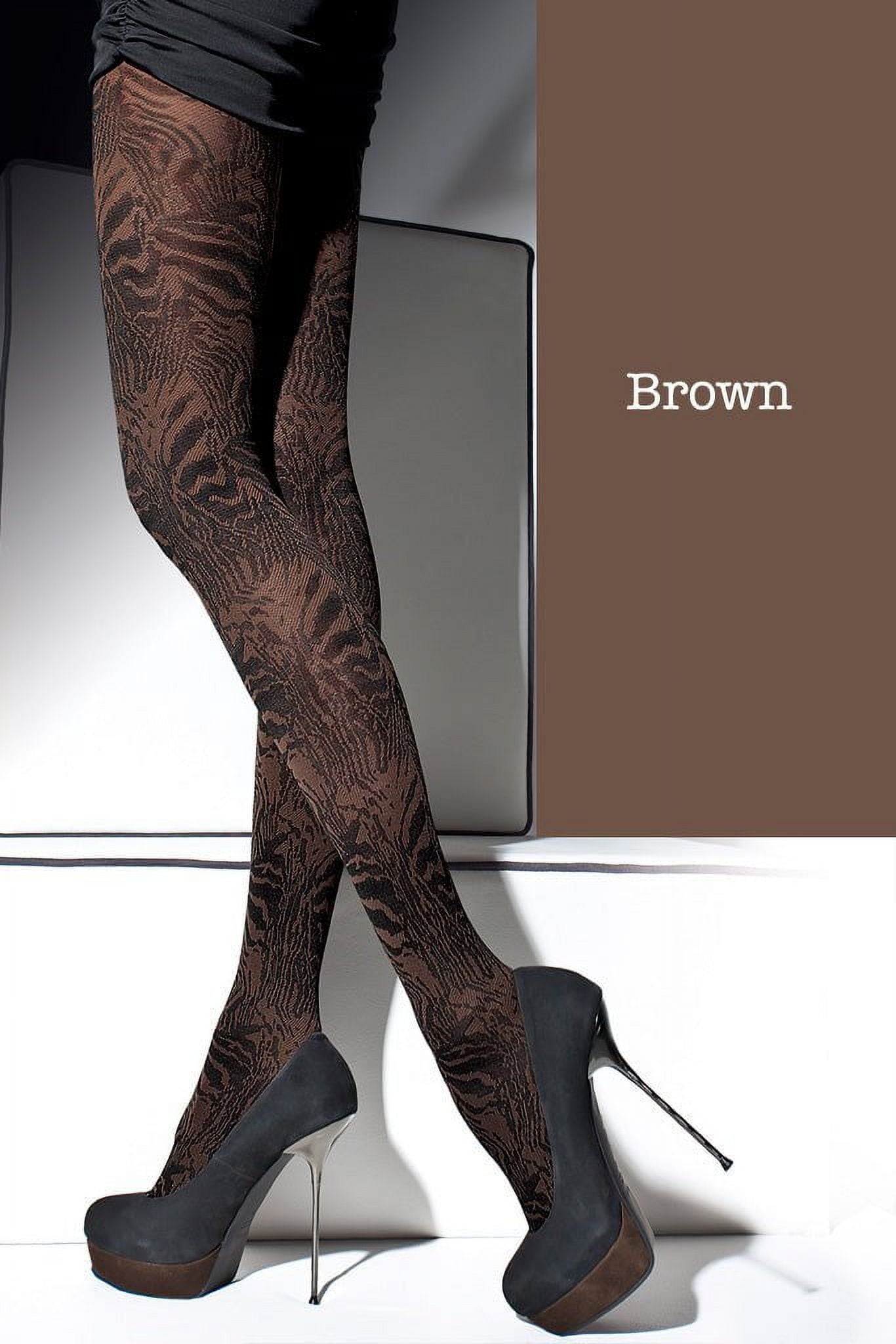 Cristine Patterned Tights - Walmart.com