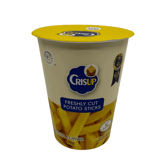 Crisup Freshly Cut Potato Sticks Original Flavor 5pk - 1.76oz/50g ...
