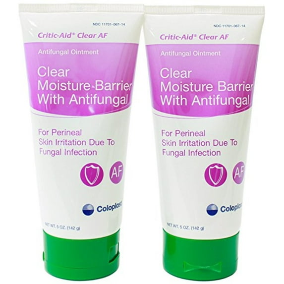 Critic-Aid Clear AF Skin Protectant Antifungal Ointment, 5 oz. Tube, 2 ...