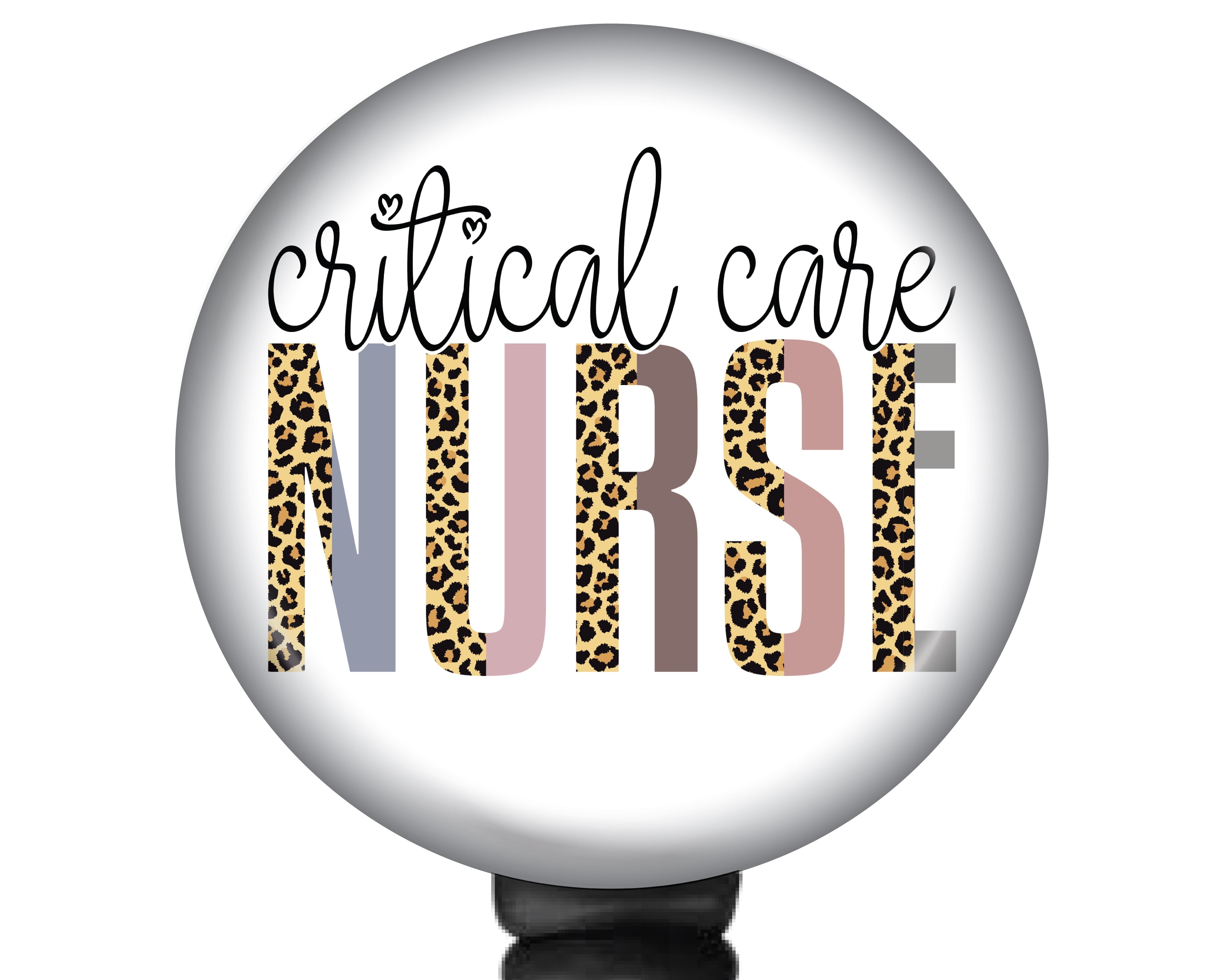 Critical Care Nurse Badge Reel - Acute Care Nurse Gift - ICU Nurse ...