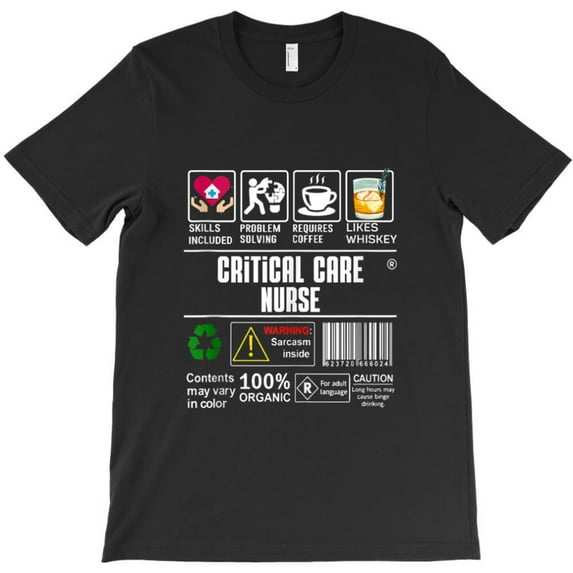 Critical Care Nurse Skills Problem Solving Coffee Whiskey Funny Gifts ...