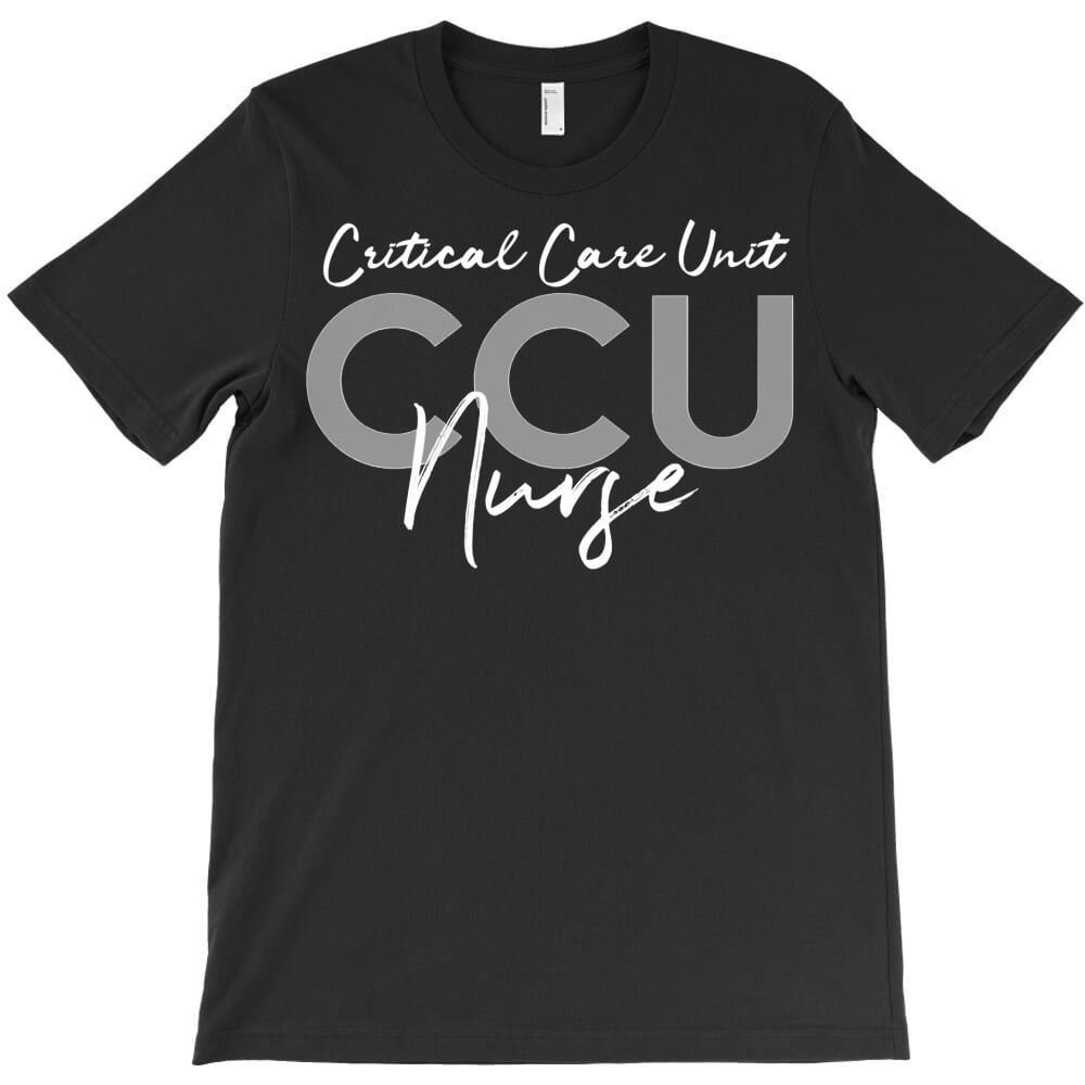 Critical Care Unity CCU Nurse Emergency Room Nurse RN Themed Medical ...