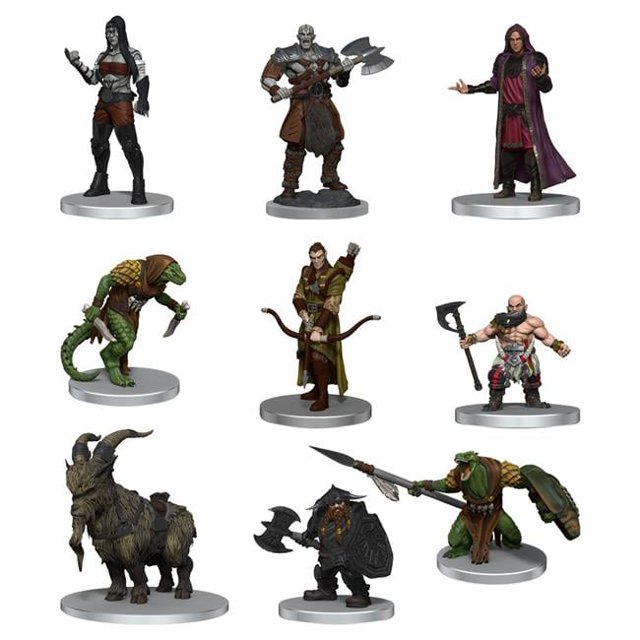 Critical Mini Characters of Tal Dorei Set 1 Miniatures - Walmart.com