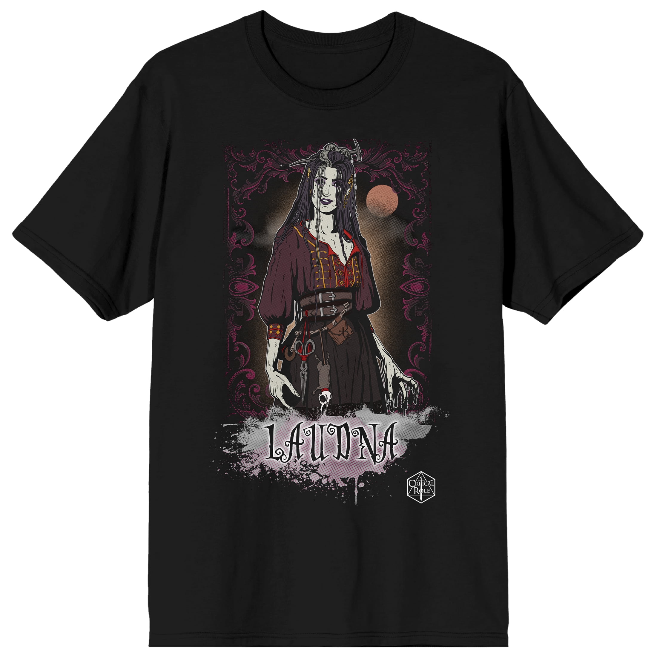 Critical Role Campaign 3: Bells Hells Laudna Men's Black Short Sleeve ...