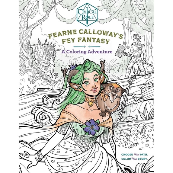 Critical Role: Fearne Calloway's Fey Fantasy: A Coloring Adventure ...