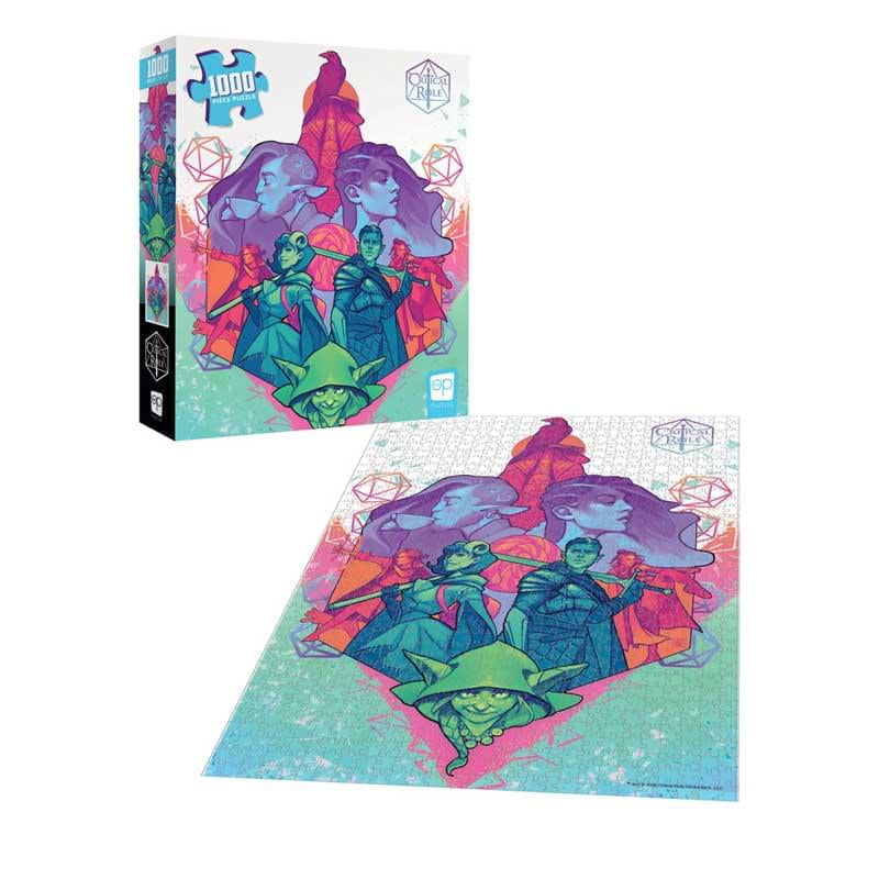 Critical Role Jigsaw Puzzle, 1000 Piece - Mighty Nein - Walmart ...
