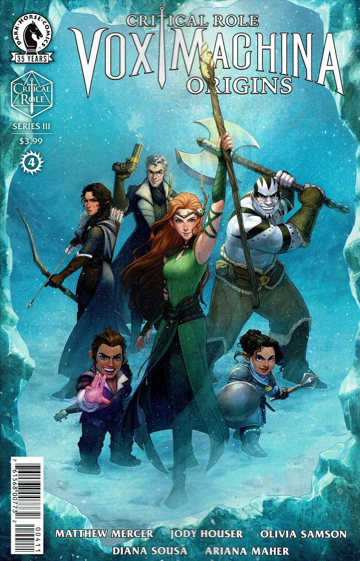 Critical Role: Vox Machina Origins III #4 VF ; Dark Horse Comic Book ...