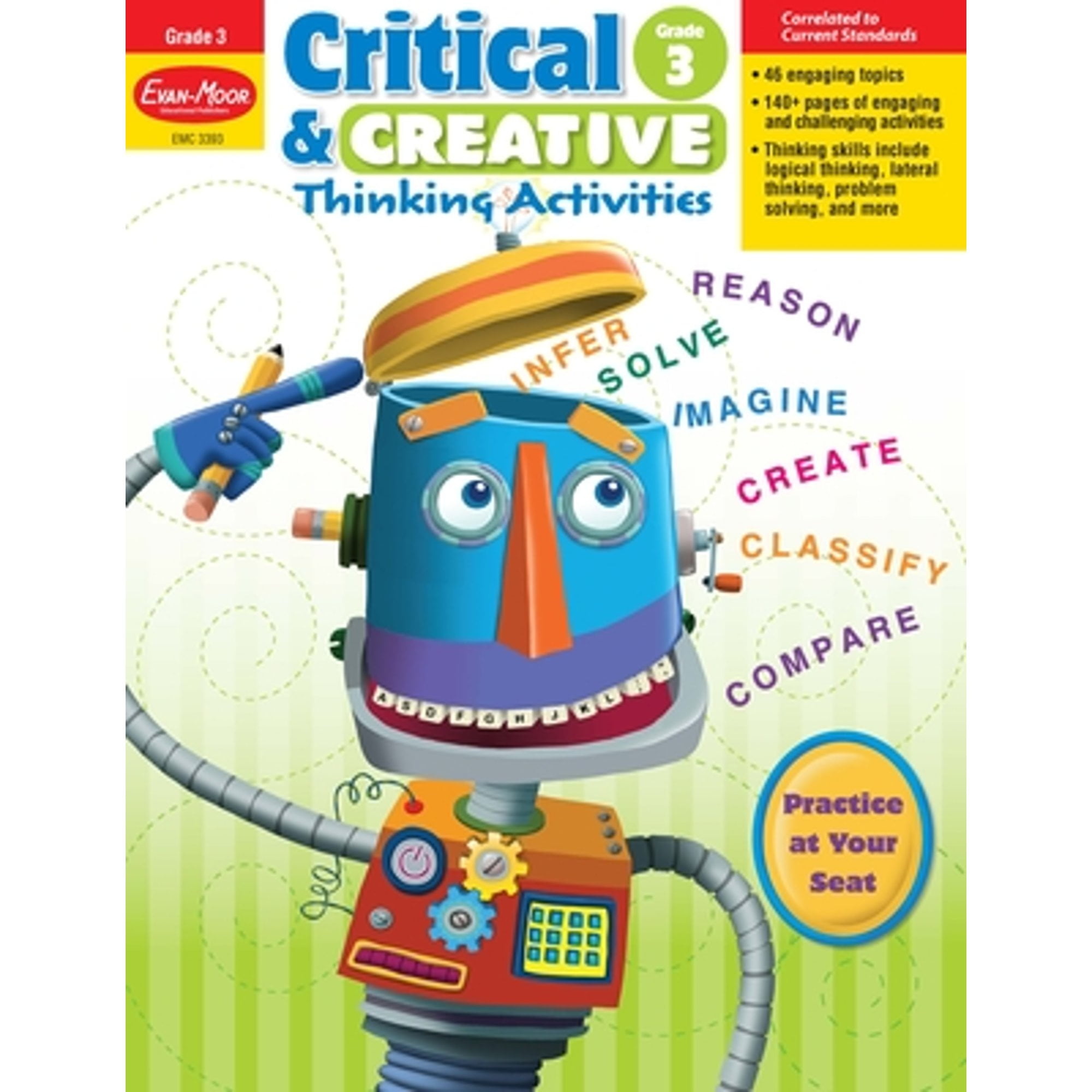 Pre-Owned Critical and Creative Thinking Activities, Grade 3 Teacher ...