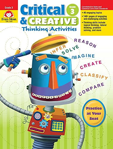 Pre-Owned Critical and Creative Thinking Activities, Grade 3 Teacher ...