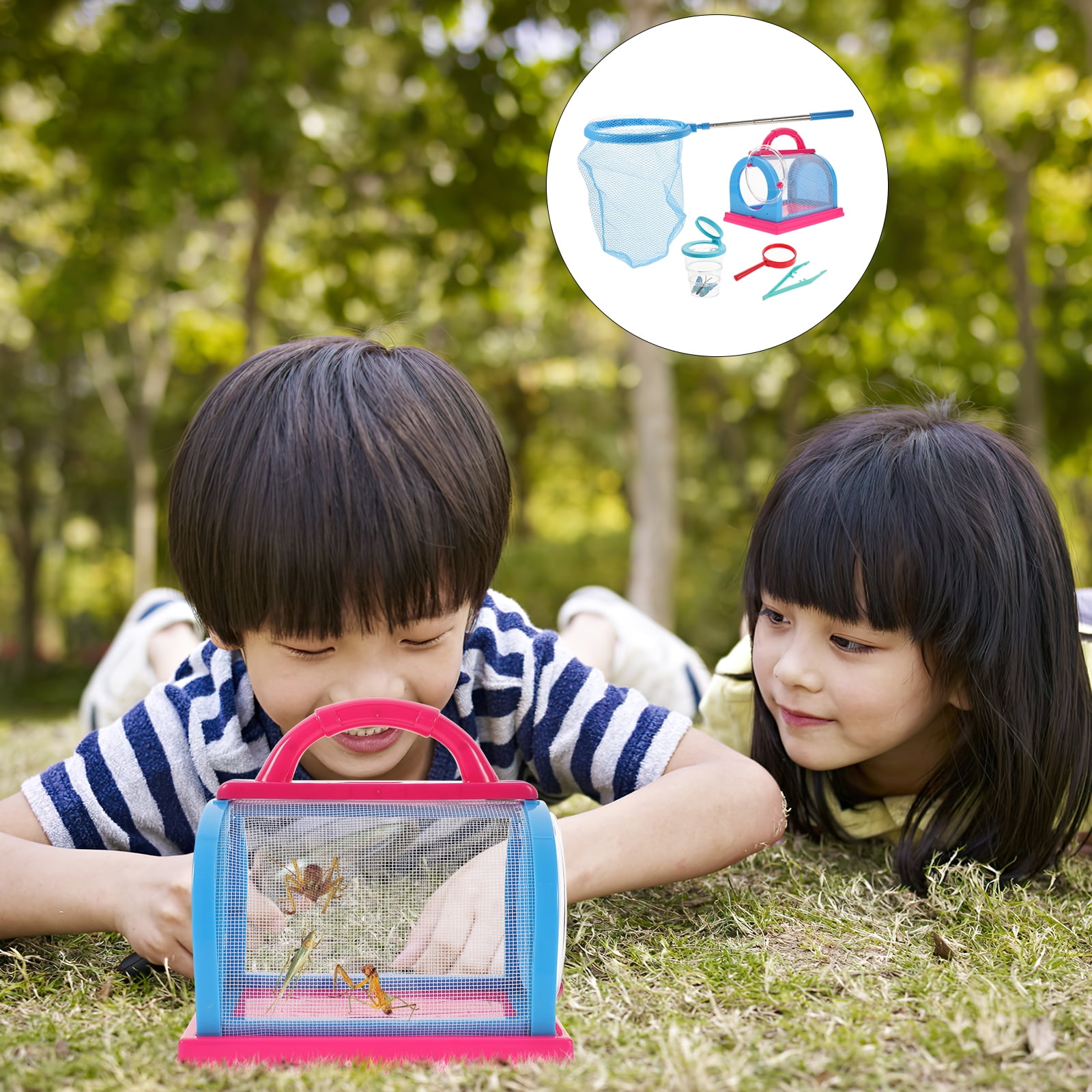 Critter Catcher,4 Sets Critter Catcher Bug Cage with Magnifying Glass ...