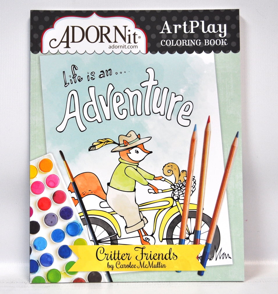 Critter Friends Coloring Book - Walmart.com