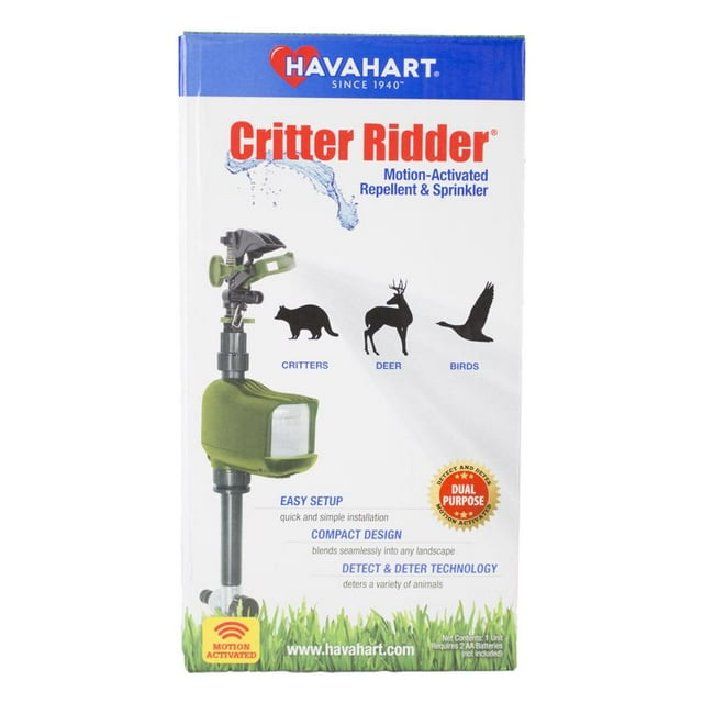 Critter Ridder Sensor-Deterrent Animal Repeller & Sprinkler - Walmart.com