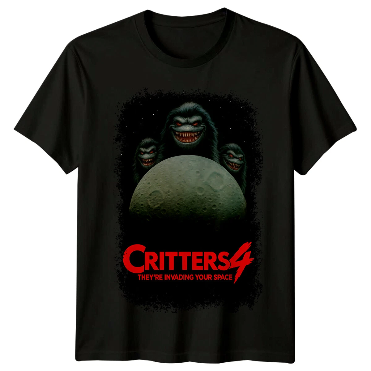 Critters 4 (1992) Movie Poster Inspired T-Shirt Retro 80s Tee | eBay ...