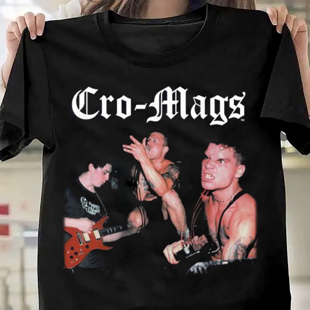 Cro-Mags Band Member Short Sleeve Cotton Black All Size Shirt AC644 ...