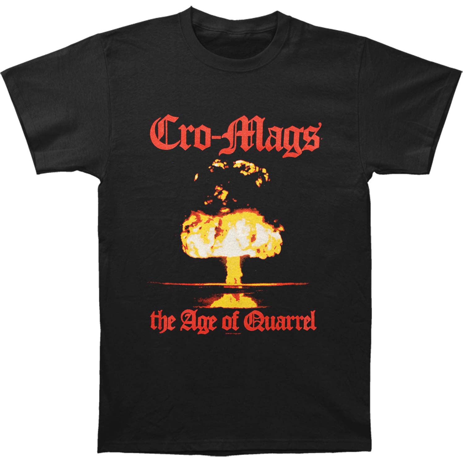 Cro-Mags Men's The Age Of Quarrel T-shirt XX-Large Black - Walmart.com