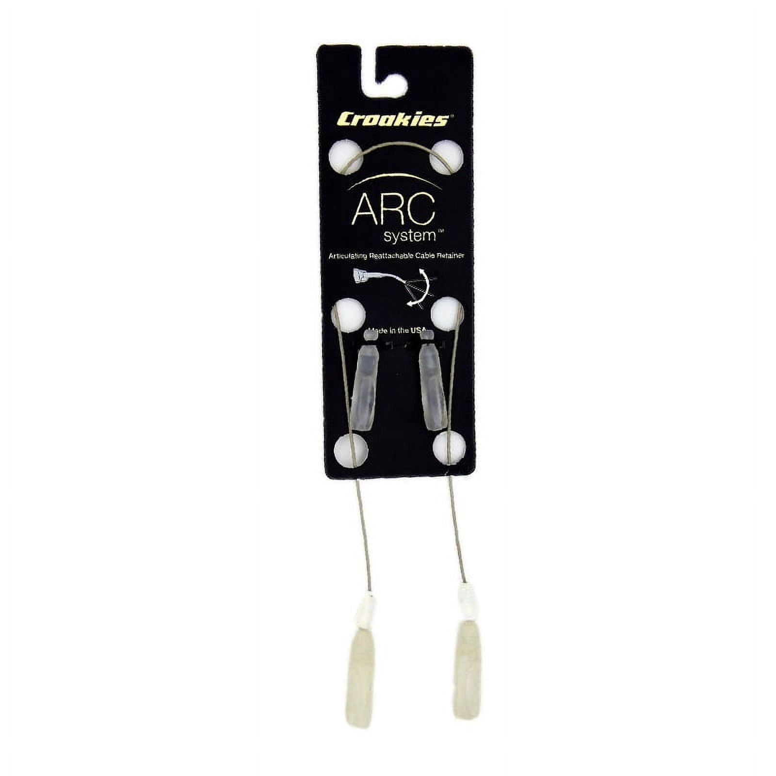 Croakies ARC System Eyewear Retainer | 14" - Reg/XL - Silver - Walmart.com