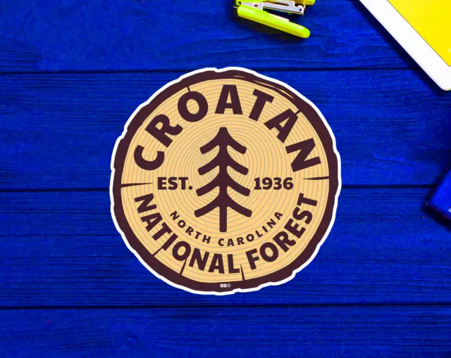 Croatan National Forest Decal Sticker North Carolina Sticker Phone ...