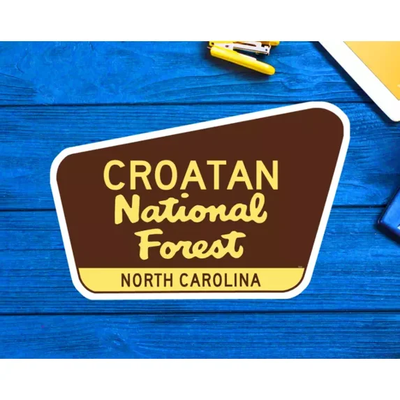 Croatan National Forest Decal Sticker North Carolina X Phone Decal ...