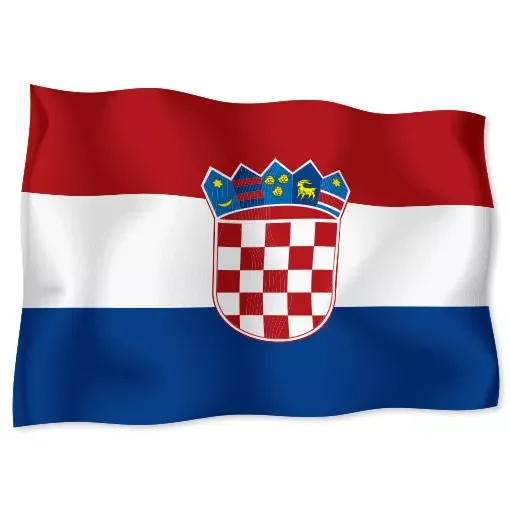 Croatia Croatian Flag Sticker Decal Phone Decal Water Bottle Stickers ...
