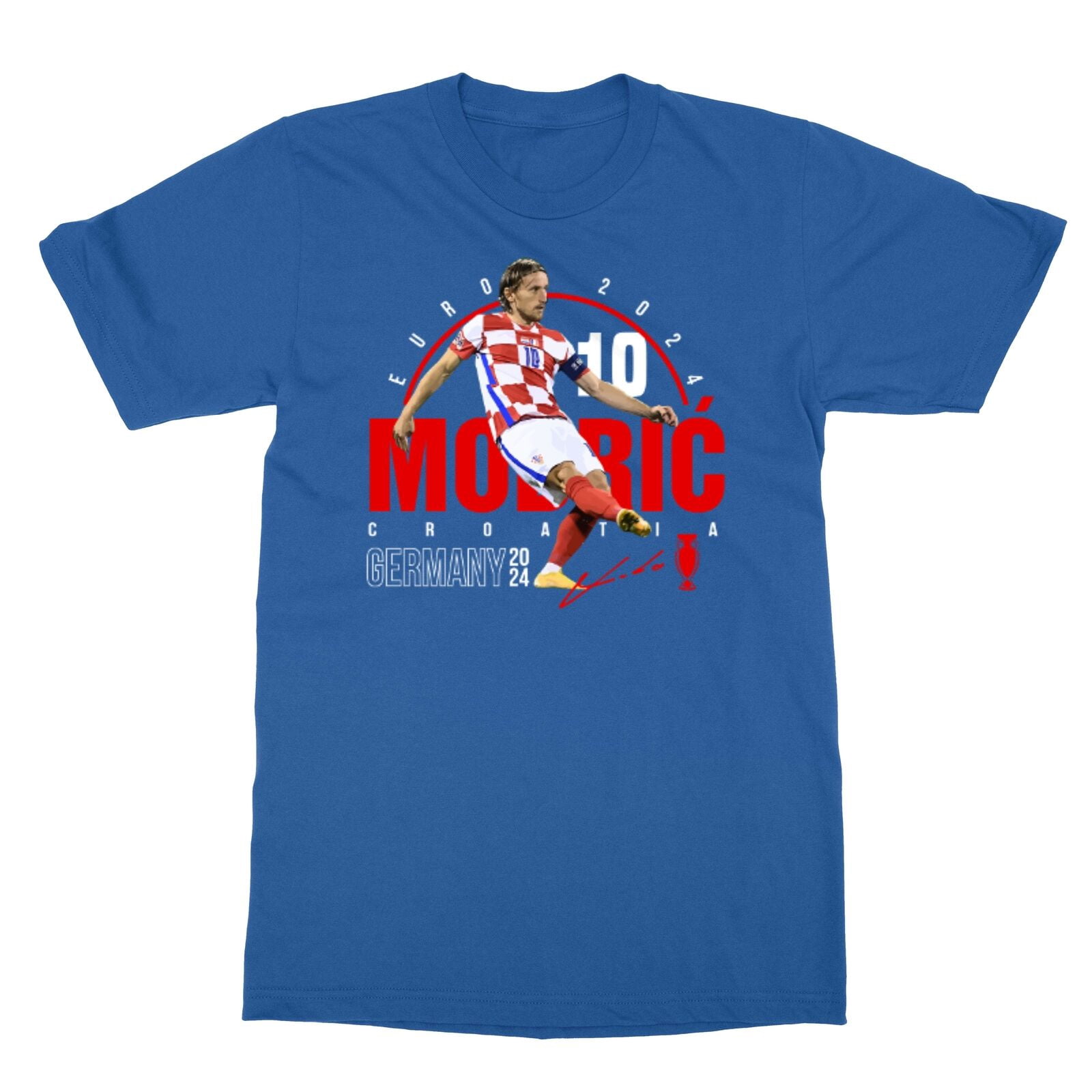 Croatia Europe 2024 – Modric Inspired for Fans Unisex T-Shirt - Walmart.com