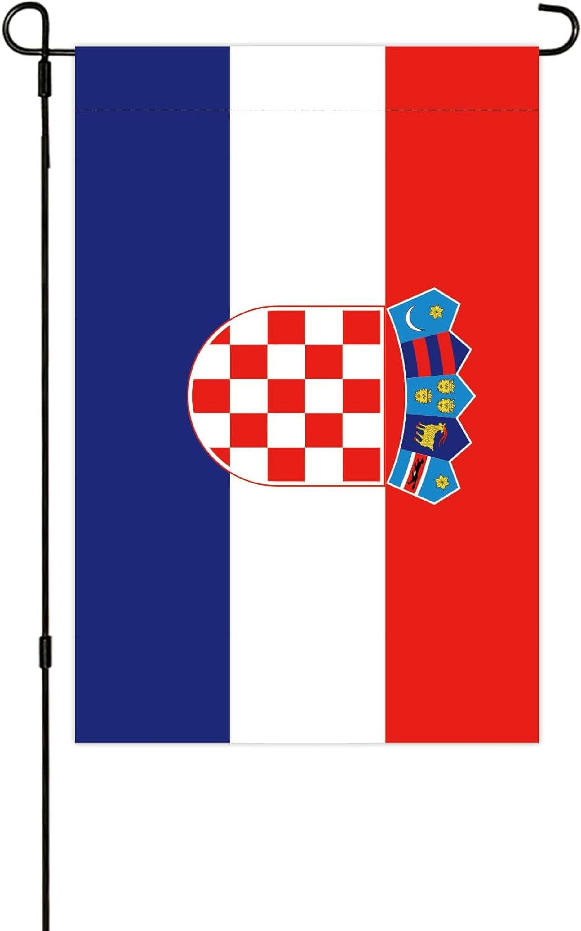 Croatia Garden Flag Double Sided Africa Flags with Vivid Color for Yard ...