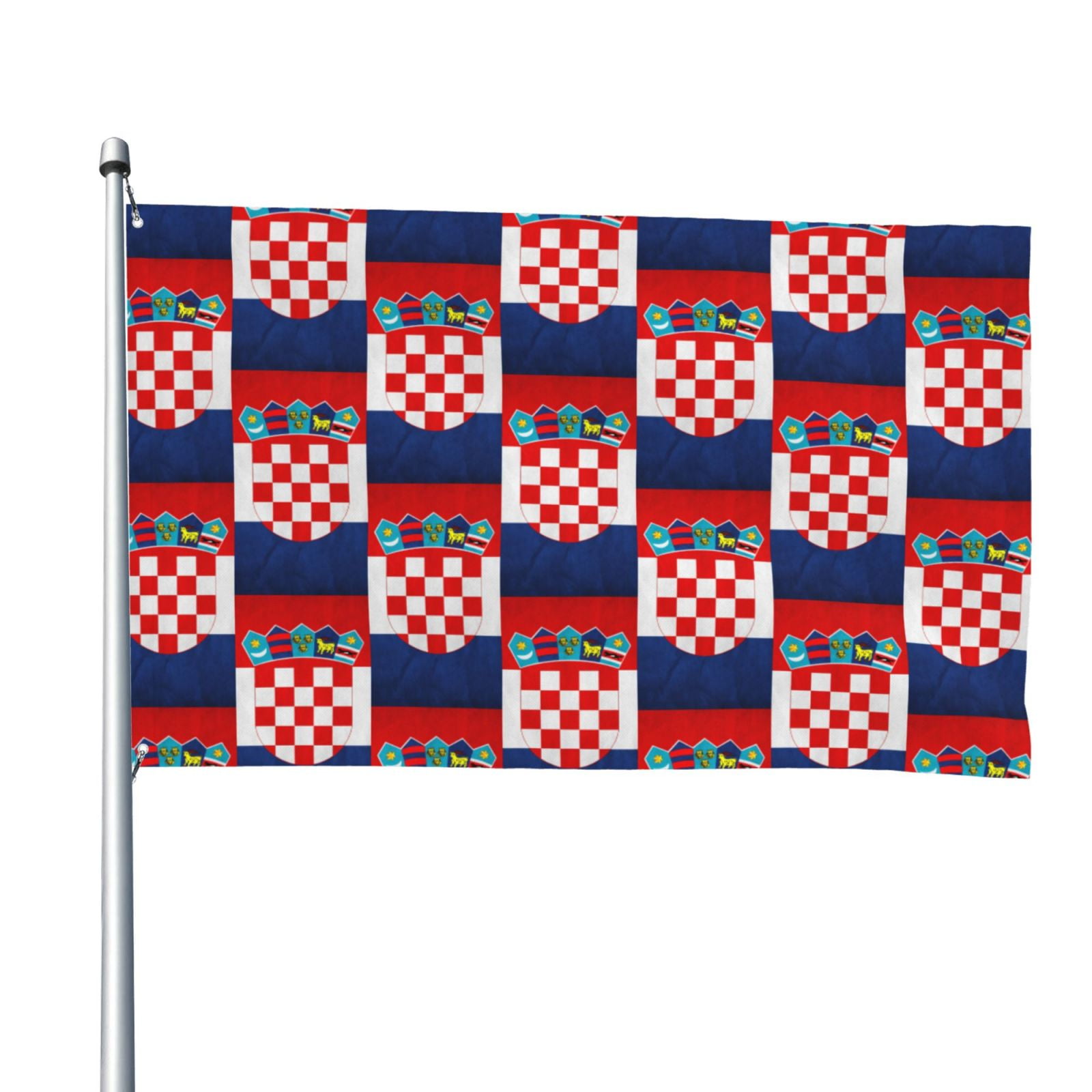 Croatian-Flag Flag 4x6 Ft Big Flag For Outdoor Indoor Office Workplace ...