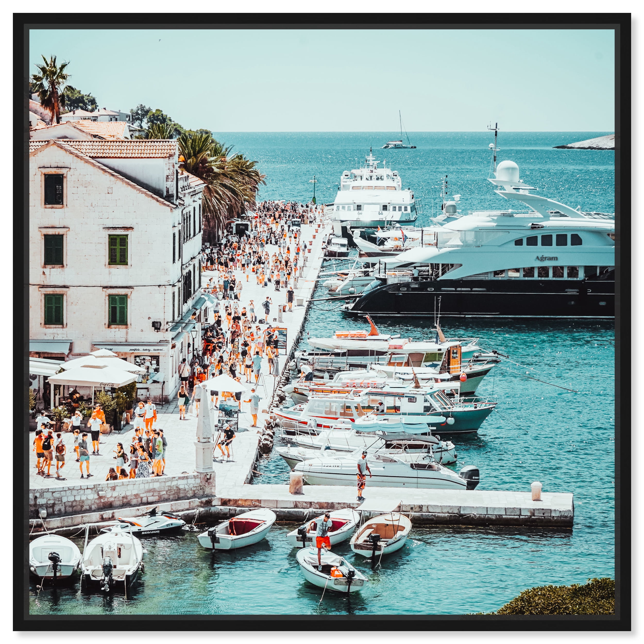 Croatian Islands Landscape Photography Canvas Wall Art by Notoriart ...