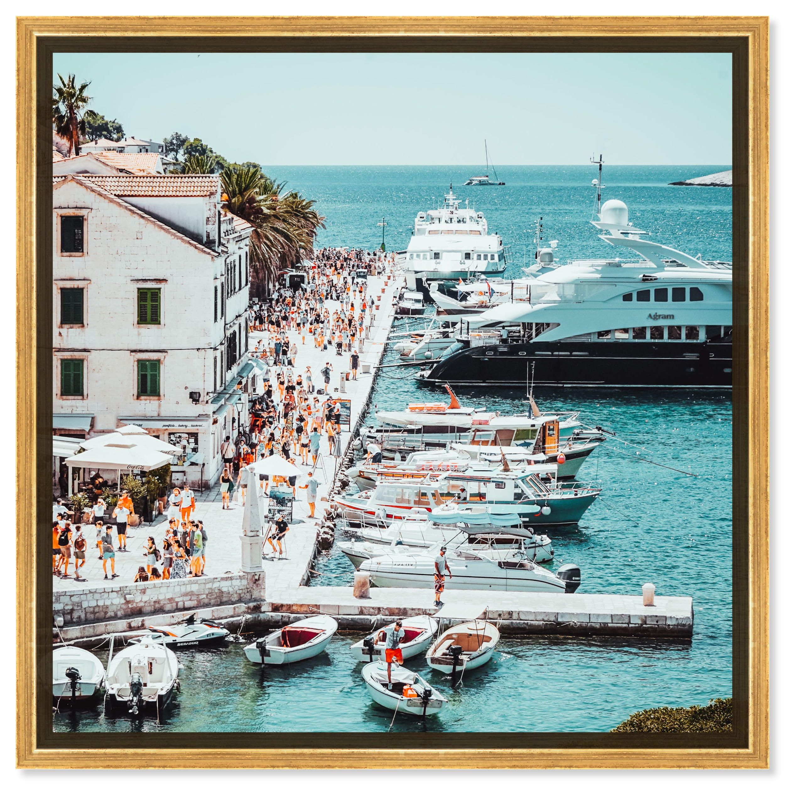 Croatian Islands Landscape Photography Canvas Wall Art by Notoriart ...