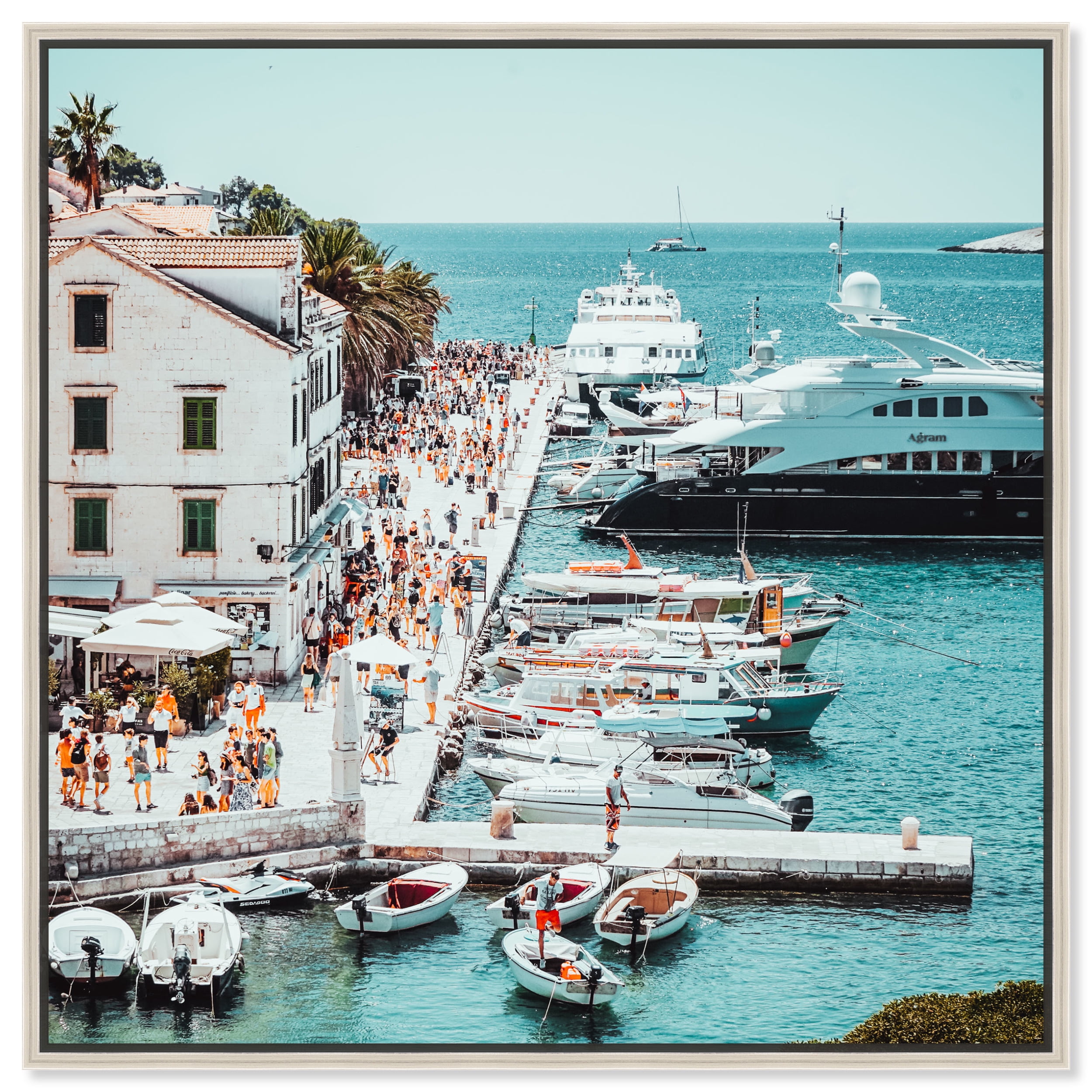 Croatian Islands Landscape Photography Canvas Wall Art by Notoriart ...