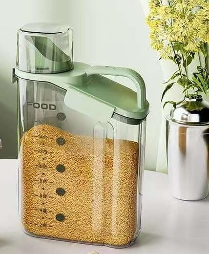 Crobat Cereal Storage Containers 2500ml Small Food Storage Container ...