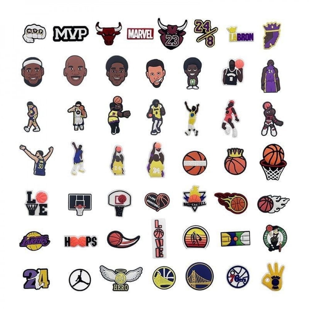 Croc Charms Shoe Decorations PVC Plastic Soft Rubber DIY Croc Shoe ...