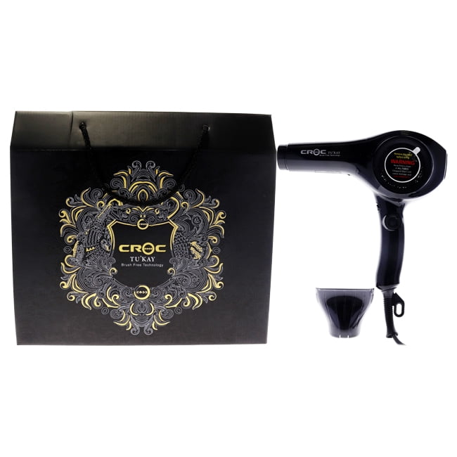CROC Tukay Blow Dryer, 1875W, 4 Speed, Black, Unisex - Walmart.com