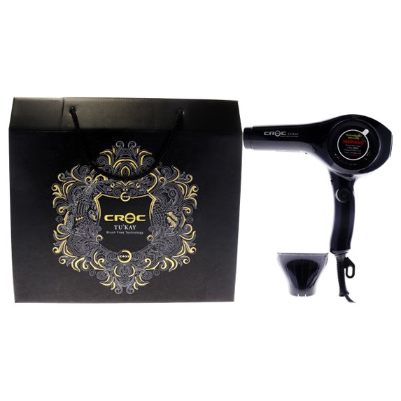 CROC Tukay Blow Dryer, 1875W, 4 Speed, Black, Unisex - Walmart.com
