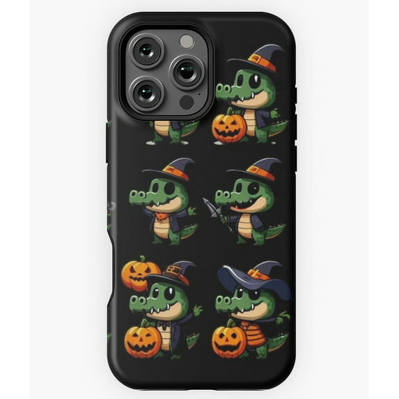 Croc o ween Funny Halloween Croc M10287 Phone case for iPhone 11 to 16 ...