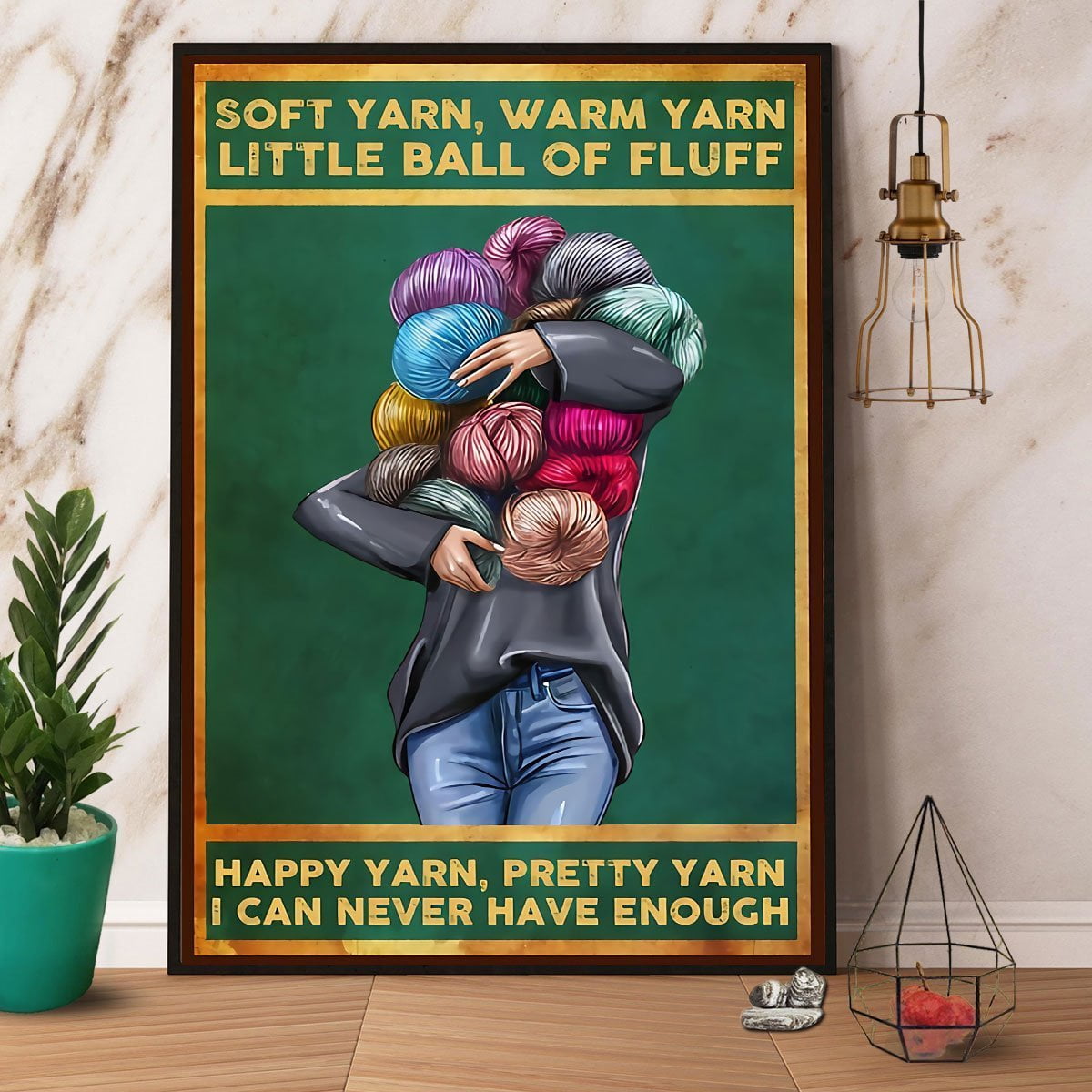 Crochet And Knitting Soft Yarn Warm Yarn Little Ball Of Fluff Satin ...