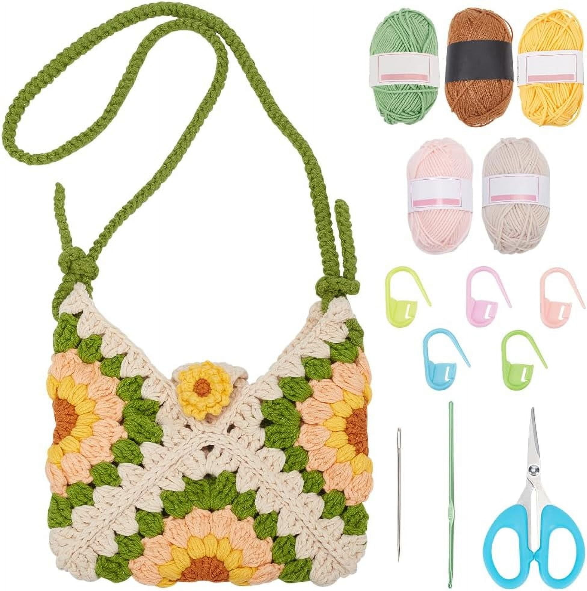 Crochet Bag Kit Beginners Crochet Kit Complete Crochet Kits for Adults ...