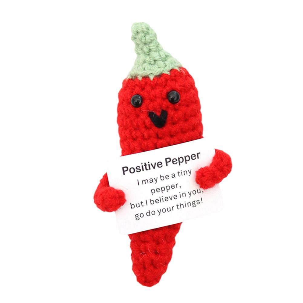 Crochet Emotional Support Pickles Cucumber, Handmade Emotional Support ...