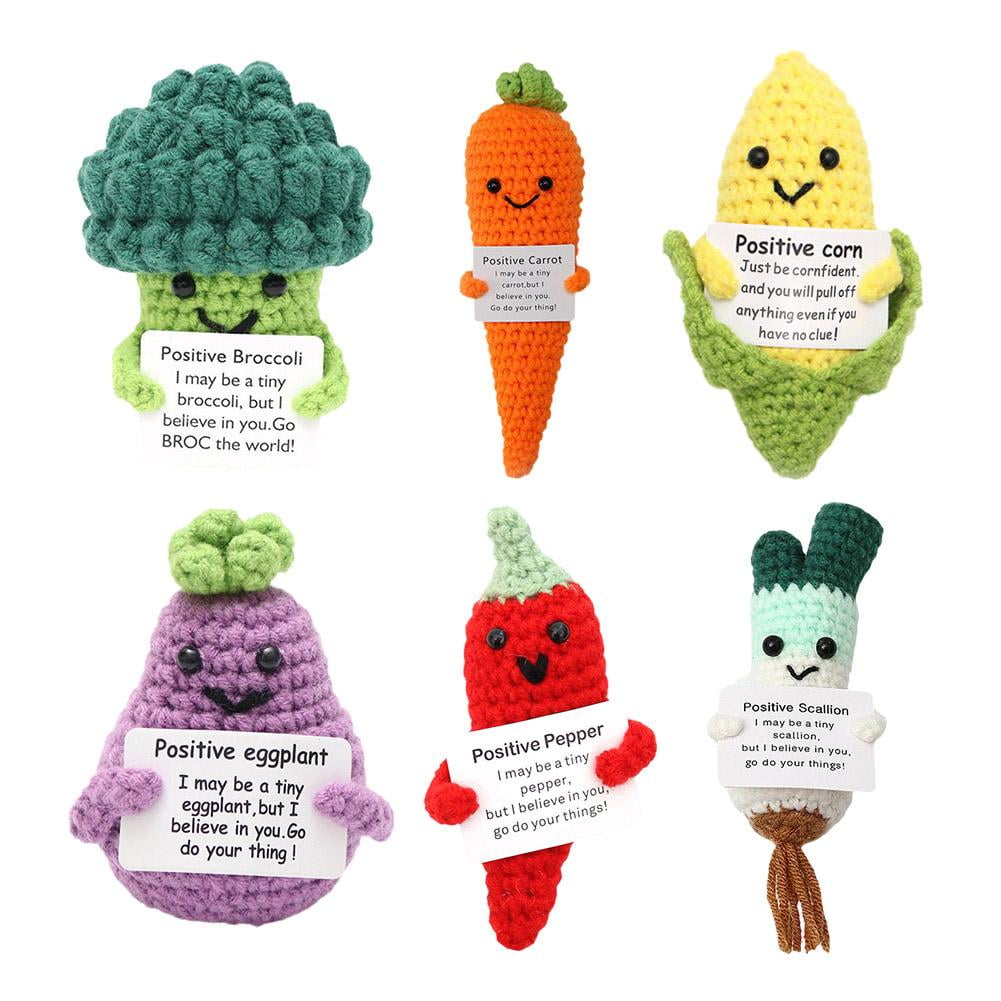 Crochet Emotional Support Pickles Cucumber, Handmade Emotional Support ...