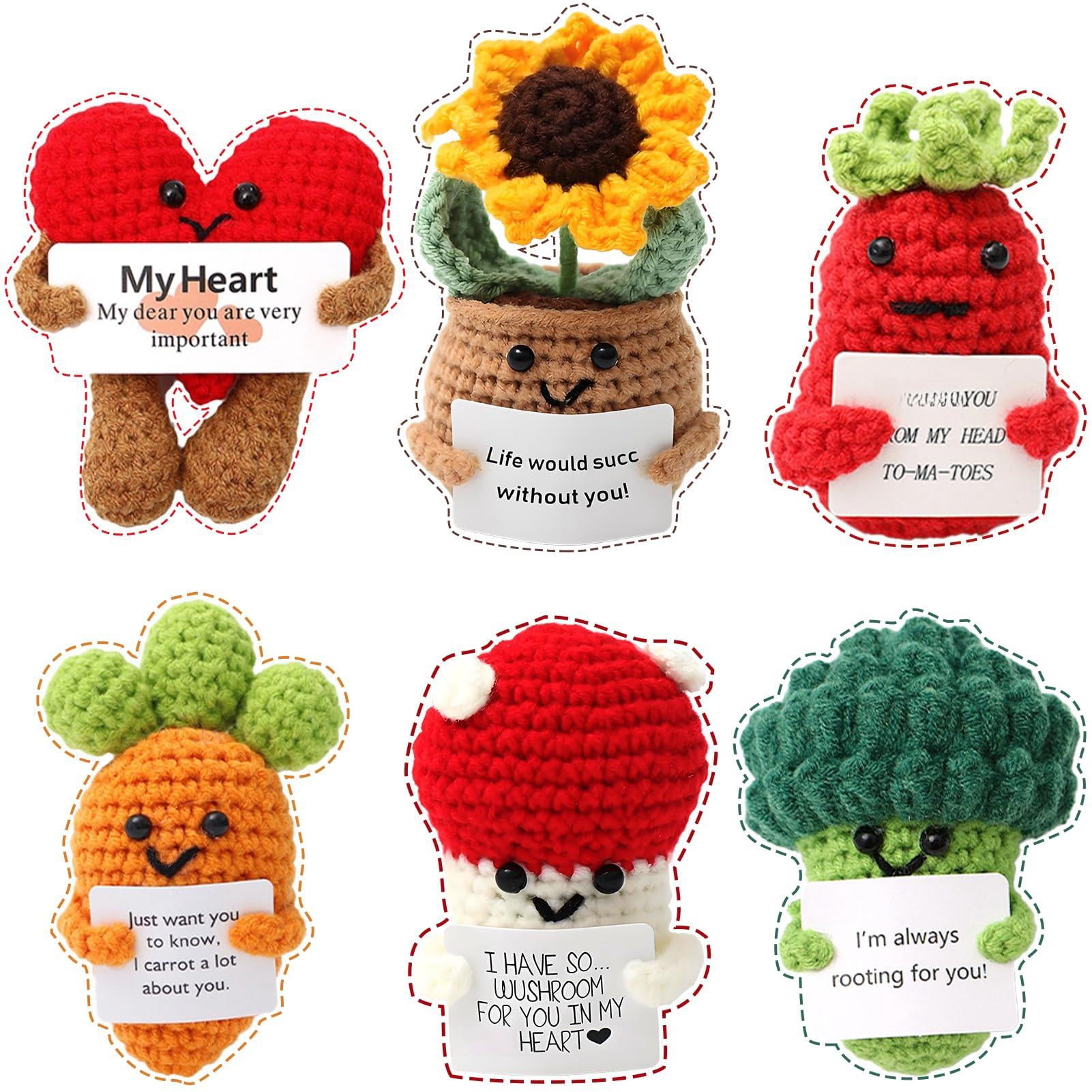 Crochet Figurine Stuffed Animal Set For Couple, 6 Pack - Walmart.com