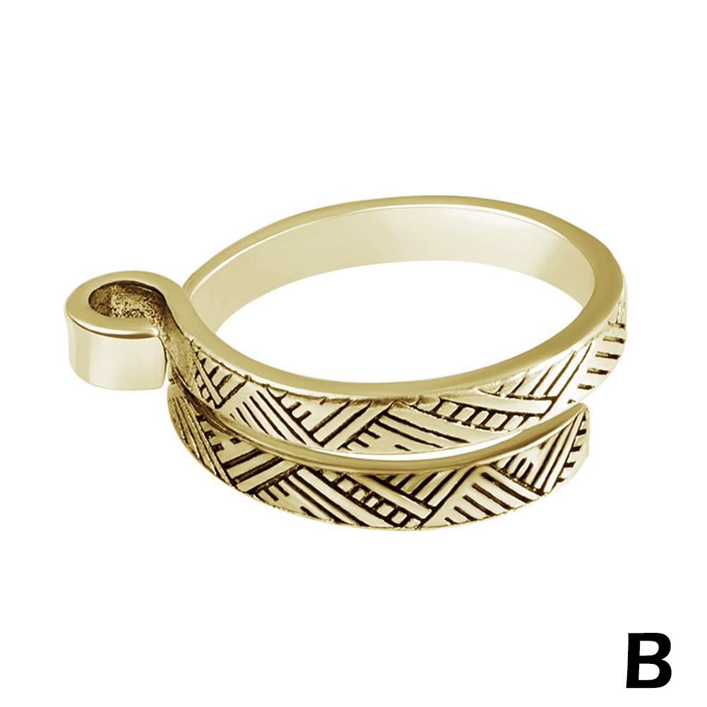 Crochet Finger Hooks Crochet Ring Adjustable Crochet Tension Ring Open ...