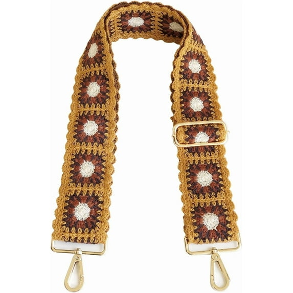 Crochet Flower Purse Straps Replacement Crossbody for Handbags Women ...