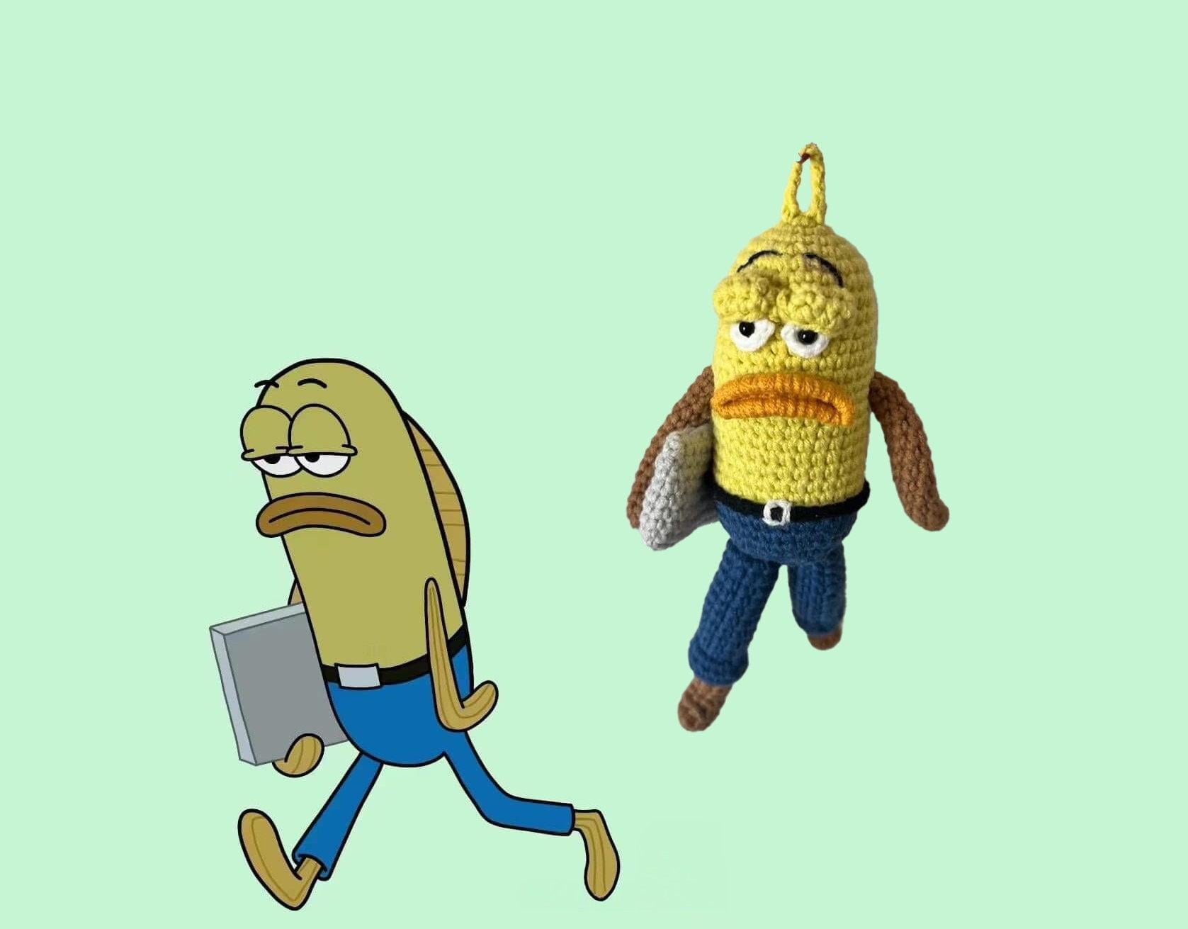 Crochet Frankie Billy, Amigurumi Funny Frankie Billy, Handmade Frankie ...