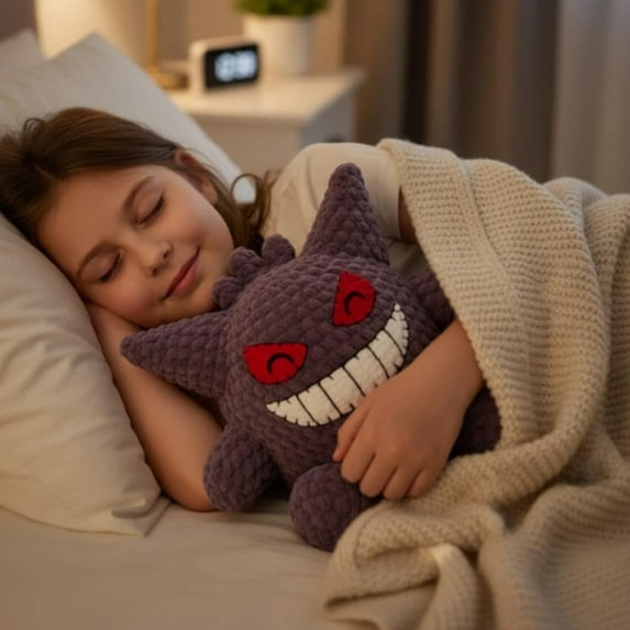 Crochet Ghost Monster Amigurumi Pattern, Crochet Creature Toy Design ...