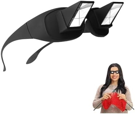 Crochet Glasses Horizontal High Definition Lazy Glasses Prism Periscope ...