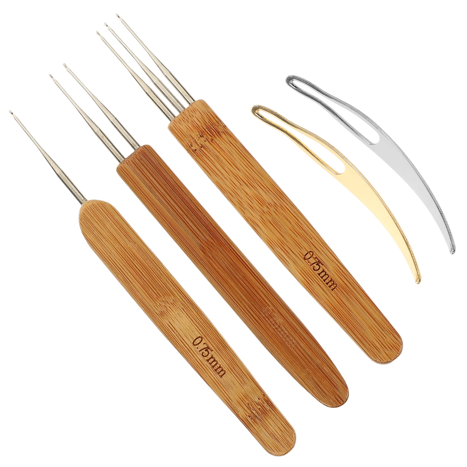 Crochet Hair Braiding Tool Finger Pain Relief Hook - Walmart.com