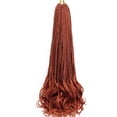 Crochet Hair Three Strand Braided Wig Suitable For Daily Wear By Women ...