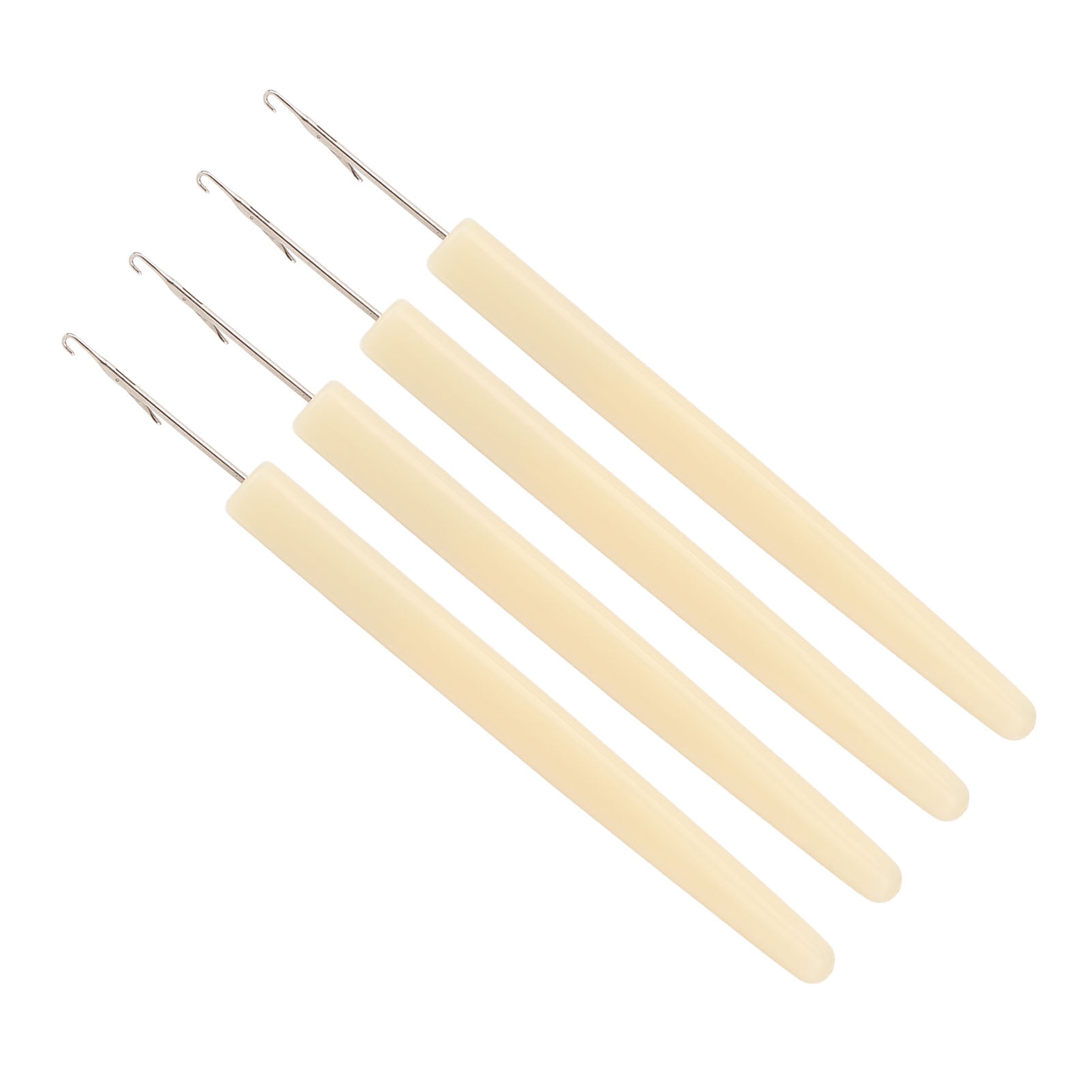 Crochet Hook, Compact Portable Plastic Stainless Steel Pusher Crochet ...
